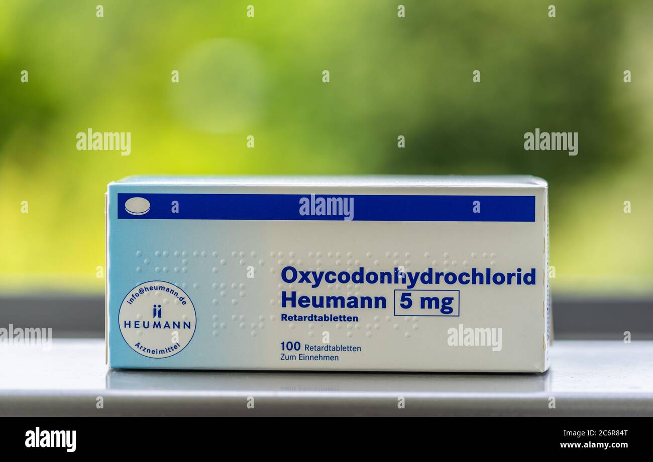 Oxycodon Tabletten Stockfotos und -bilder Kaufen - Alamy