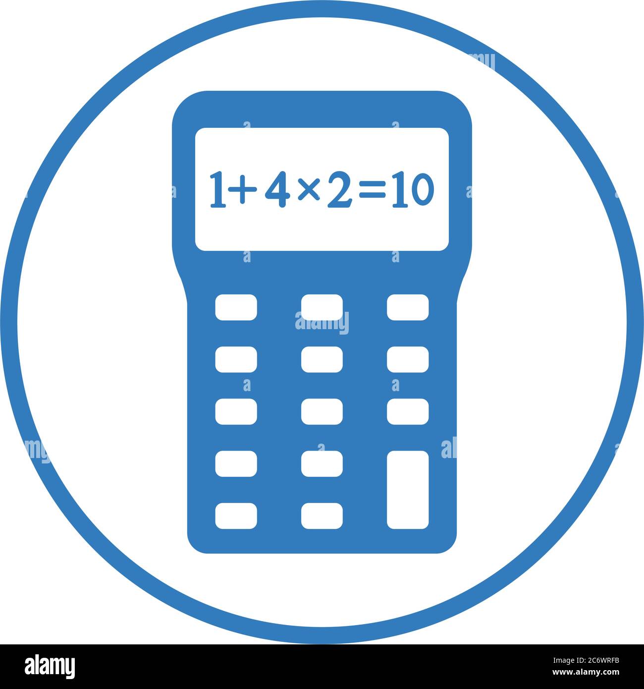 Scientific calculator Stock-Vektorgrafiken kaufen - Alamy