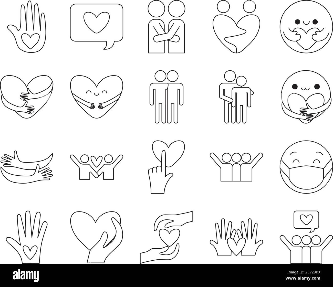 Emoji umarmen -Fotos und -Bildmaterial in hoher Auflösung – Alamy