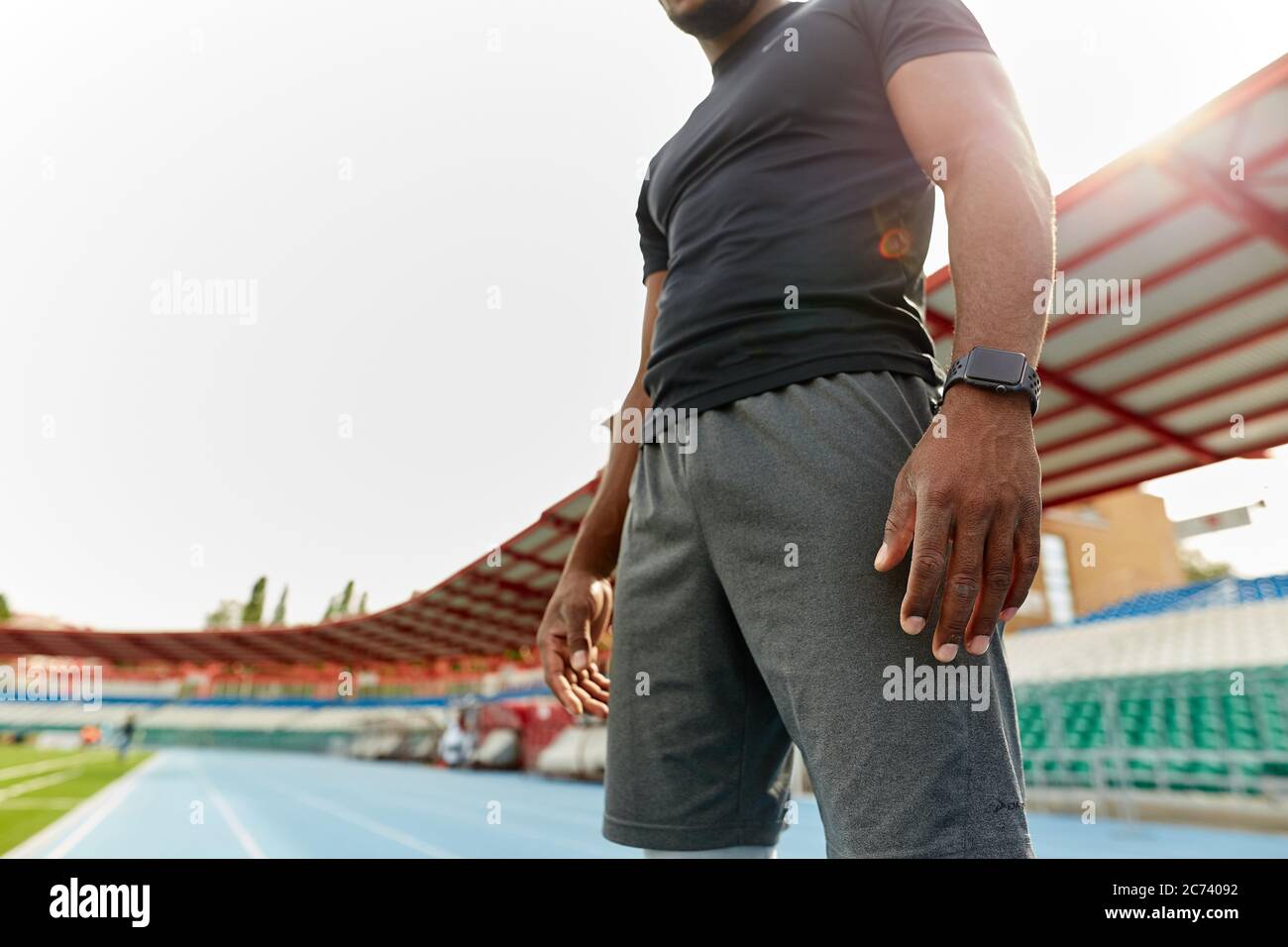 Sportlicher Sportler Stockfotos und -bilder Kaufen - Alamy