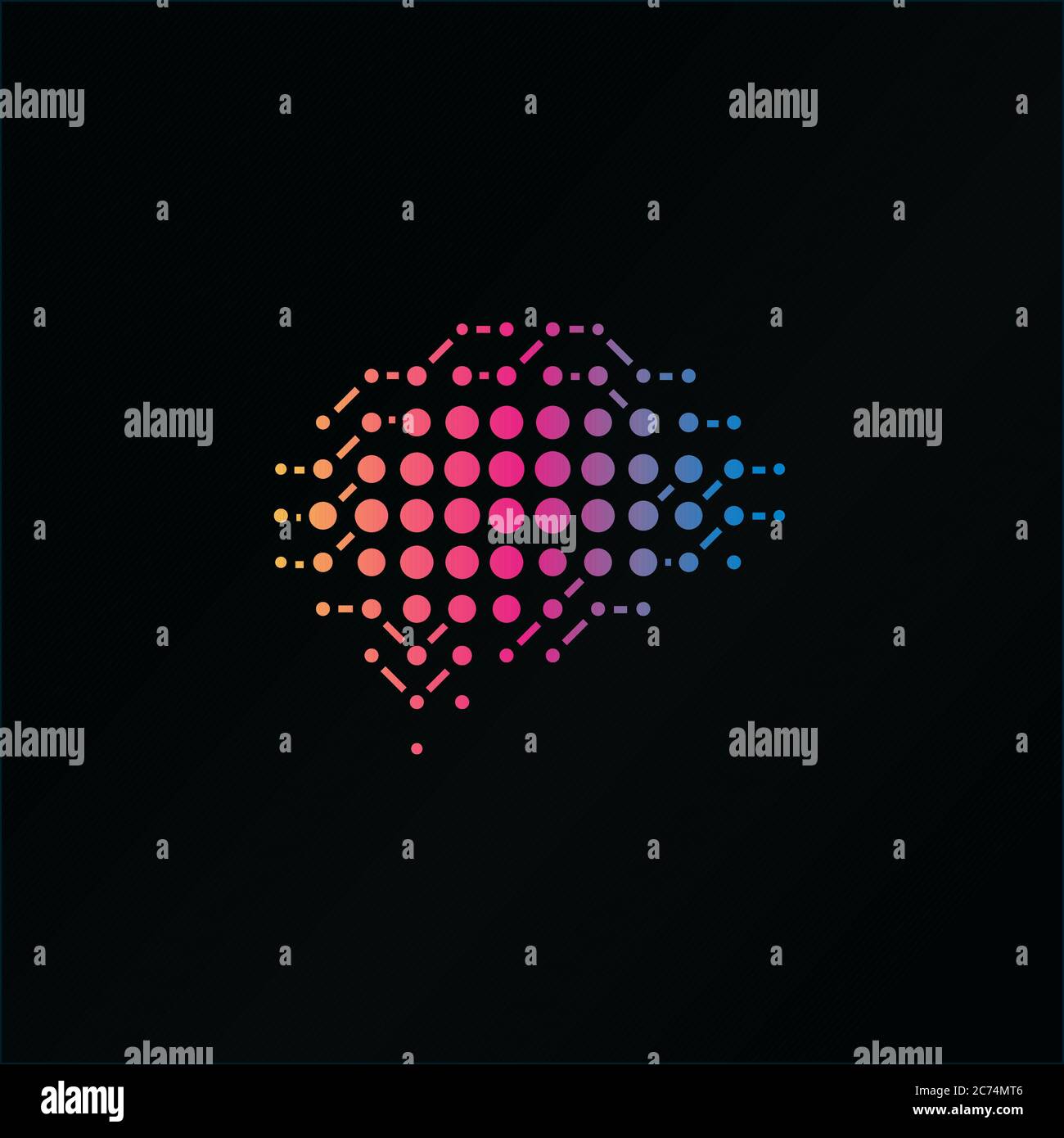 Brain neurons synapses neural network Stock-Vektorgrafiken kaufen - Alamy