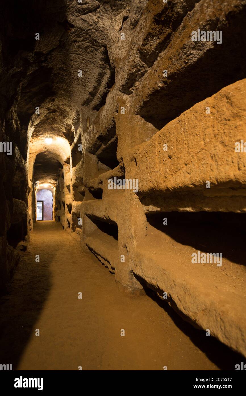 Catacombs rome -Fotos und -Bildmaterial in hoher Auflösung – Alamy