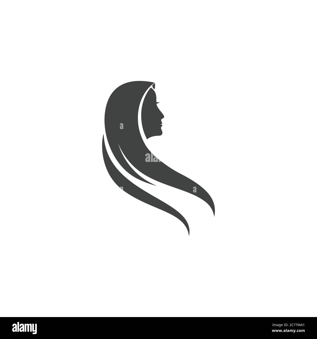 Hijab logo vektorvektoren -Fotos und -Bildmaterial in hoher Auflösung ...