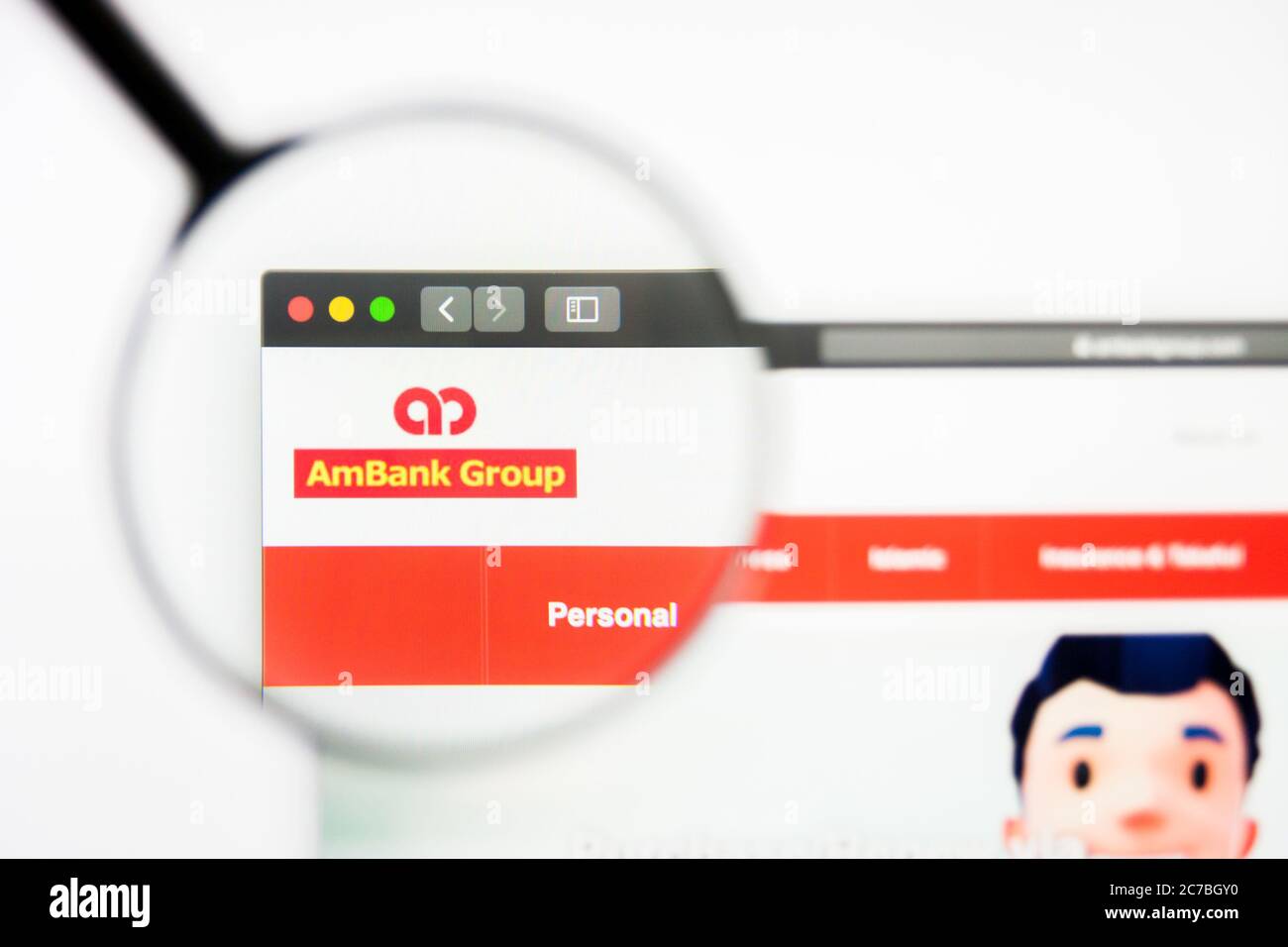 Logo der ambank gruppe -Fotos und -Bildmaterial in hoher Auflösung – Alamy