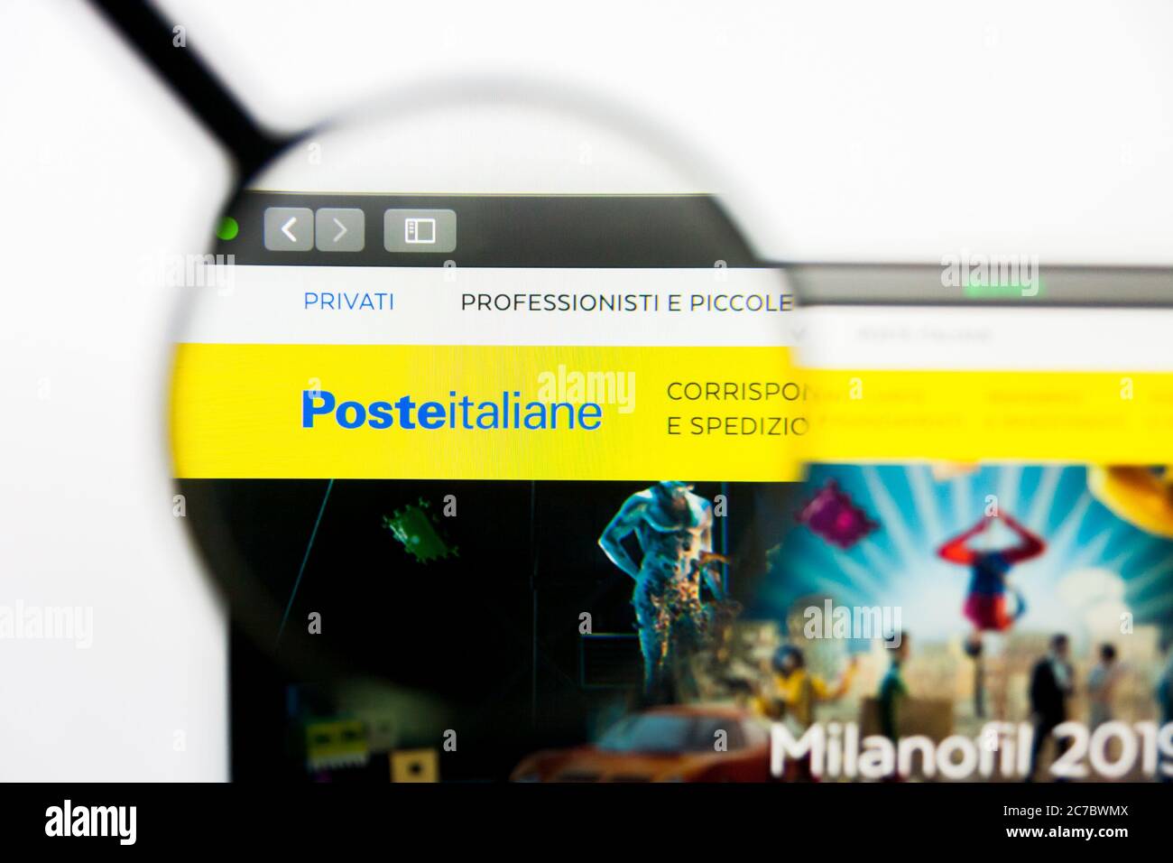 Logo poste italiane -Fotos und -Bildmaterial in hoher Auflösung – Alamy