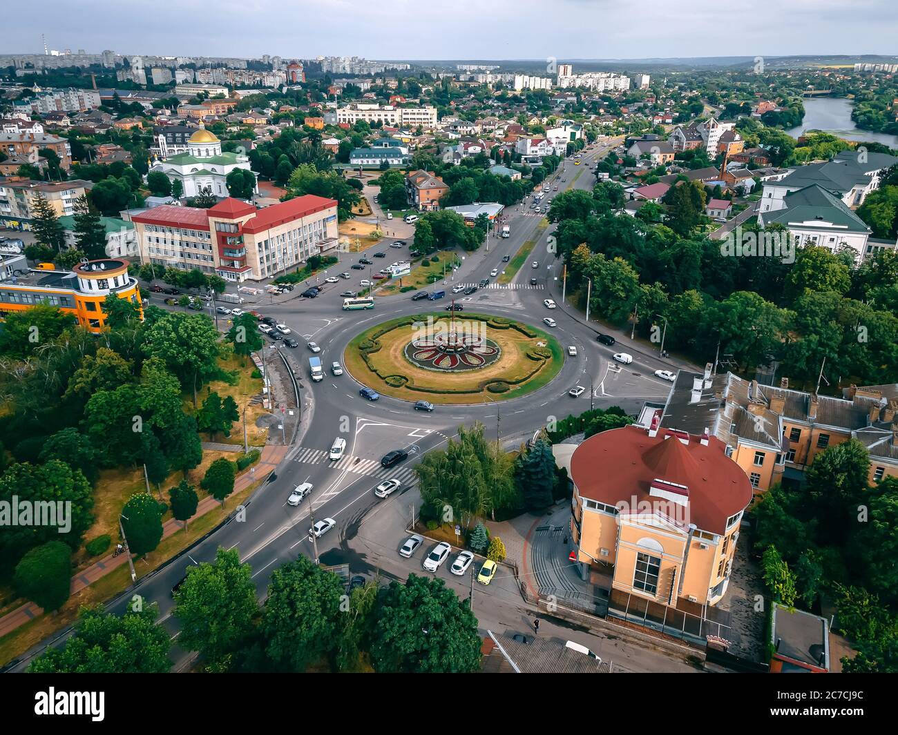 Bus Im Stadtzentrum Stockfotos und -bilder Kaufen - Alamy