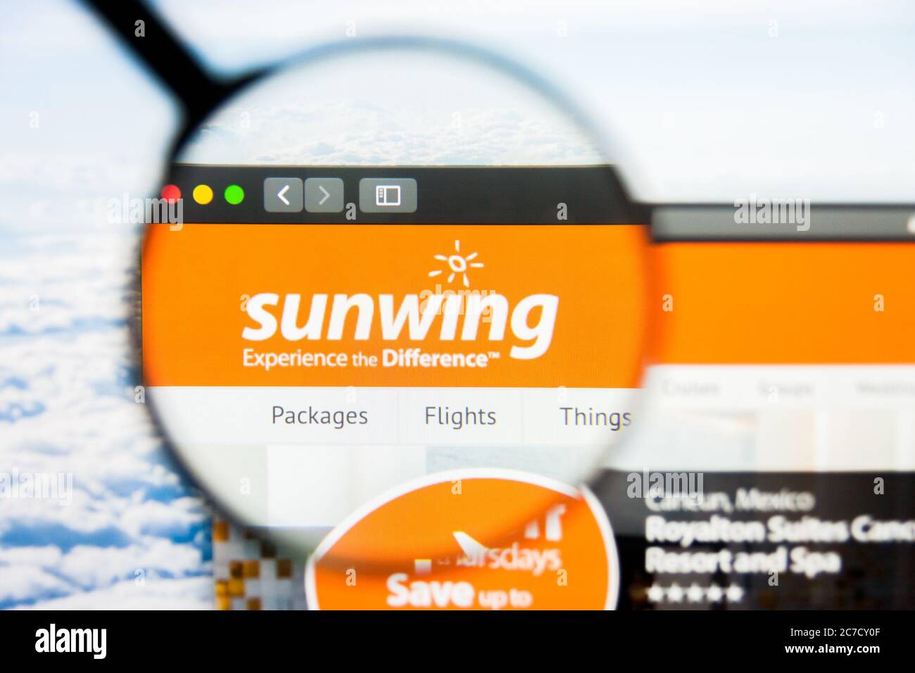 Sunwing logo -Fotos und -Bildmaterial in hoher Auflösung – Alamy
