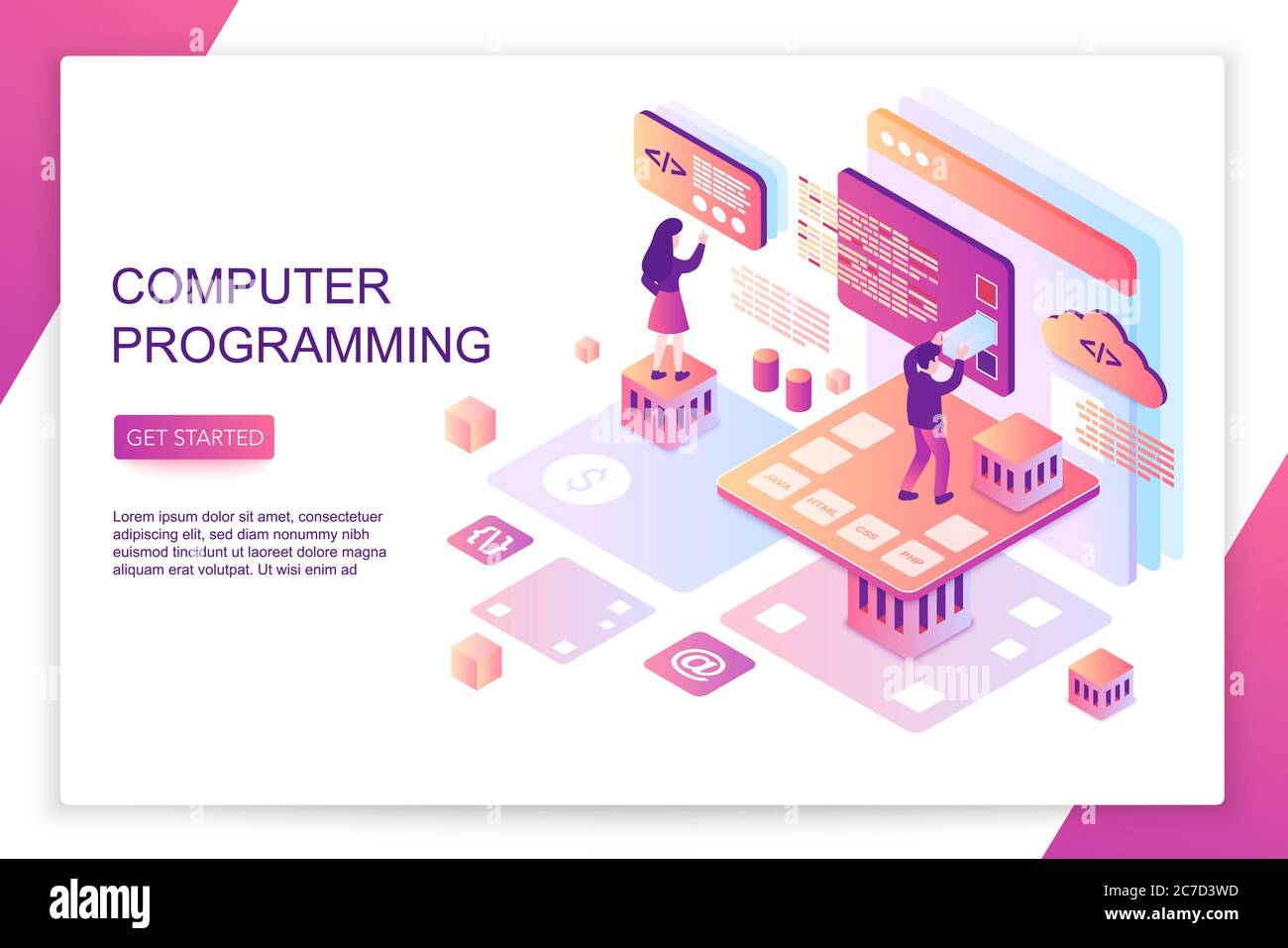 Software developer Stock-Vektorgrafiken kaufen - Alamy