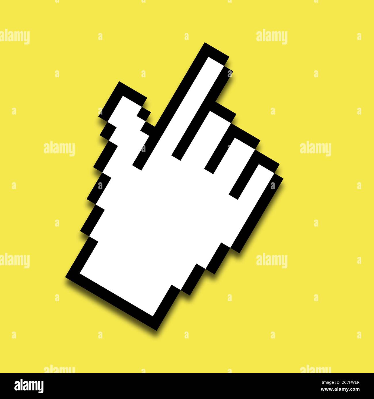 Gelber zeiger -Fotos und -Bildmaterial in hoher Auflösung – Alamy