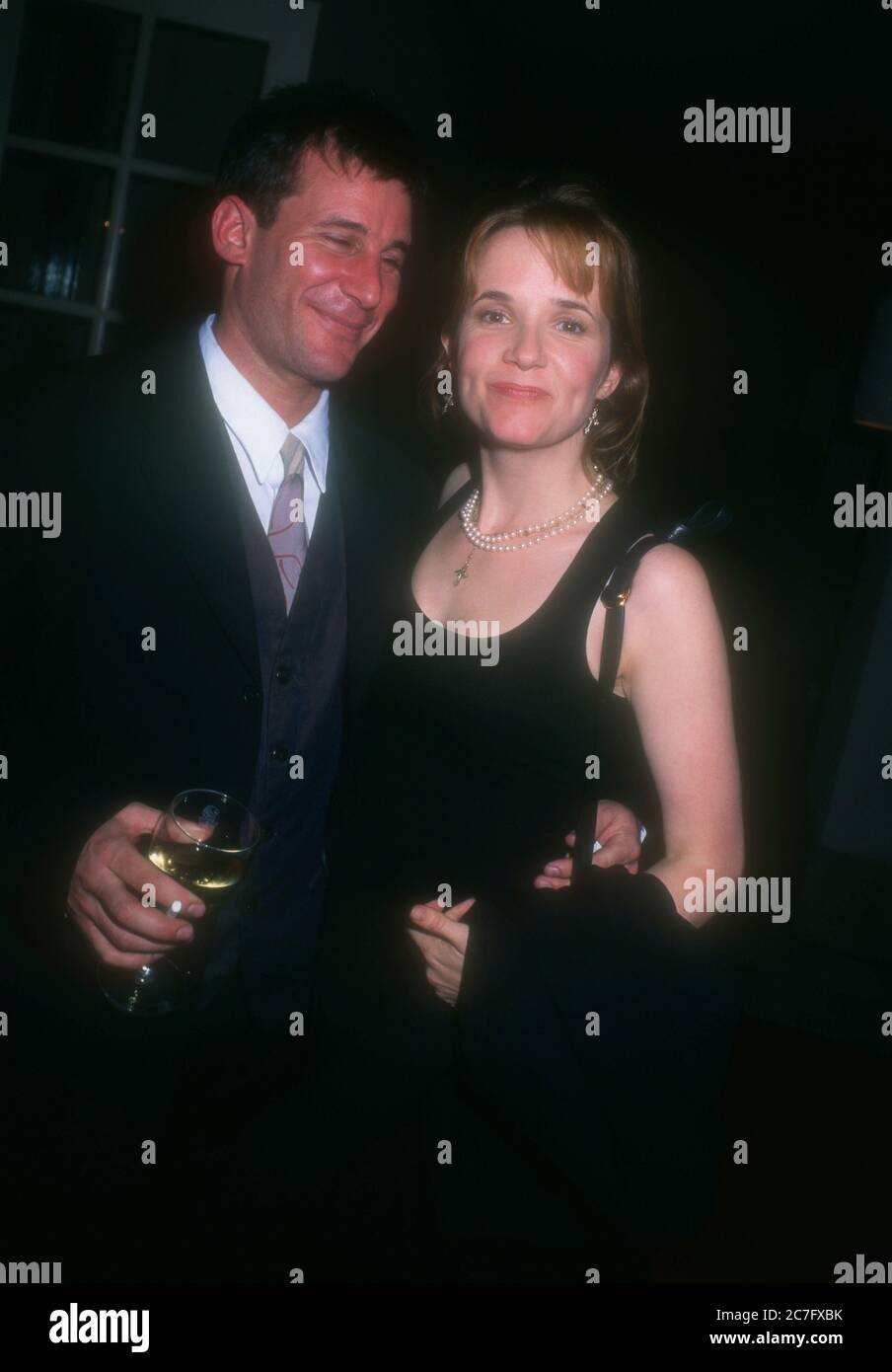 Pasadena, California, USA 15. Januar 1996 Schauspieler Andrew Lauer und ...