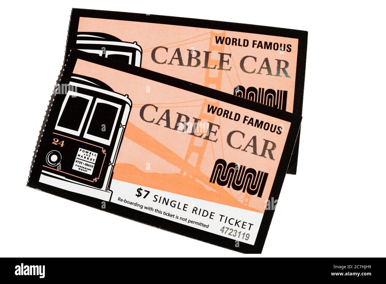 San francisco cable car ticket -Fotos und -Bildmaterial in hoher ...