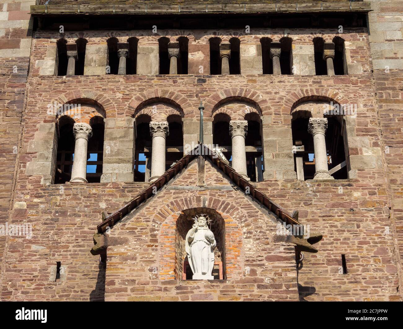 Karolingisches Westwerk der ehemaligen Klosterkirche Corvey, Höxter ...