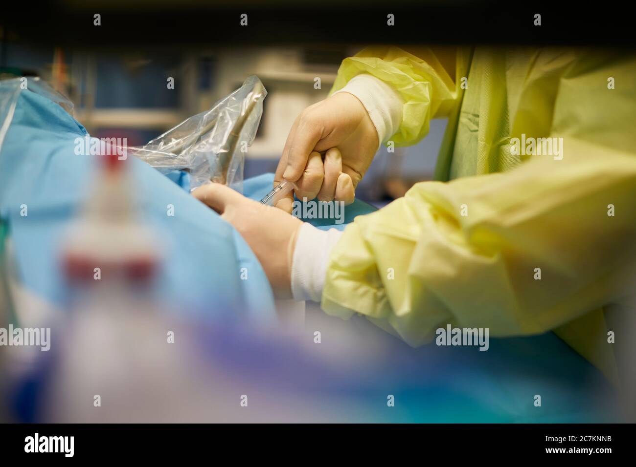 Central venous catheter -Fotos und -Bildmaterial in hoher Auflösung – Alamy