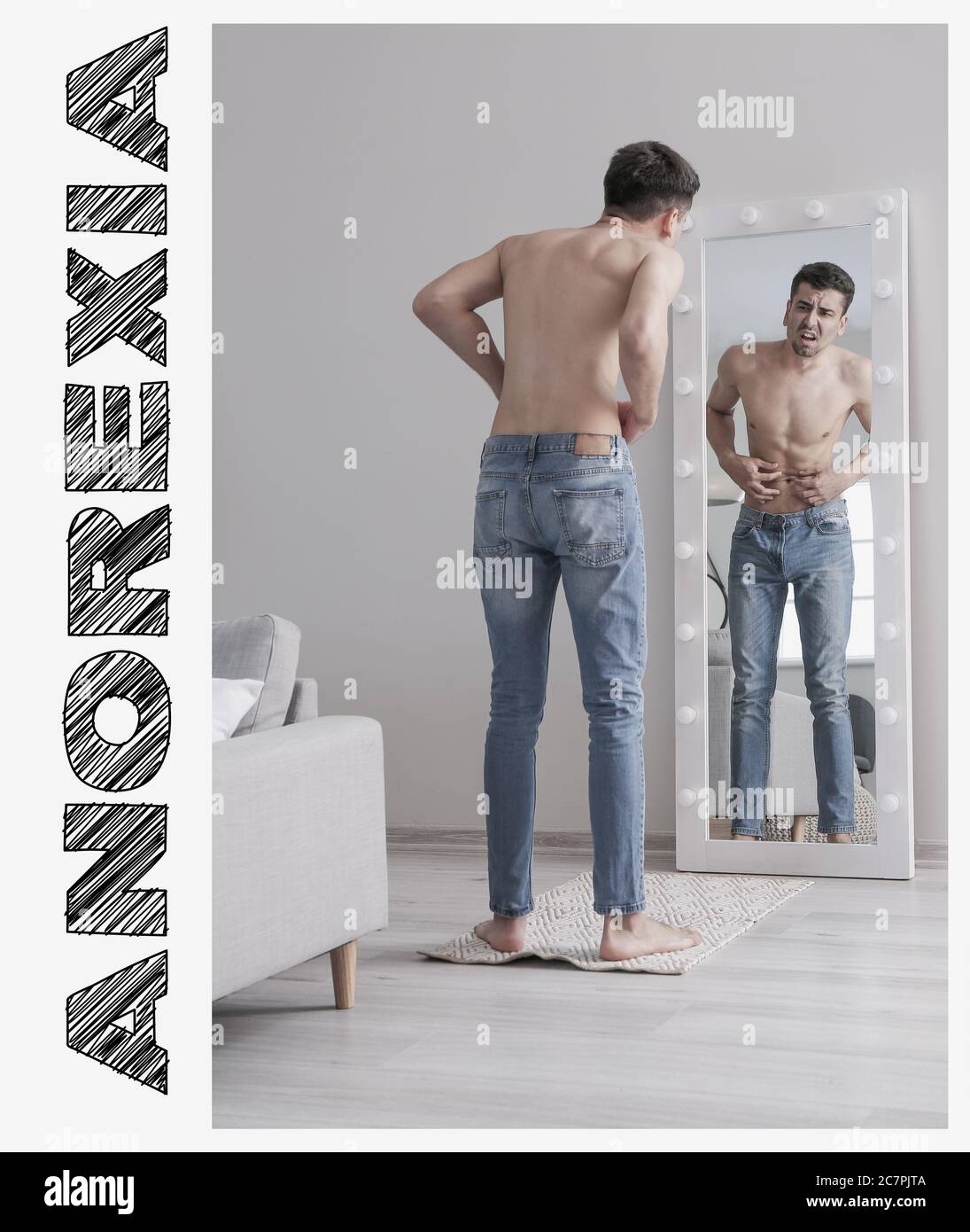Anorexia mirror -Fotos und -Bildmaterial in hoher Auflösung – Alamy