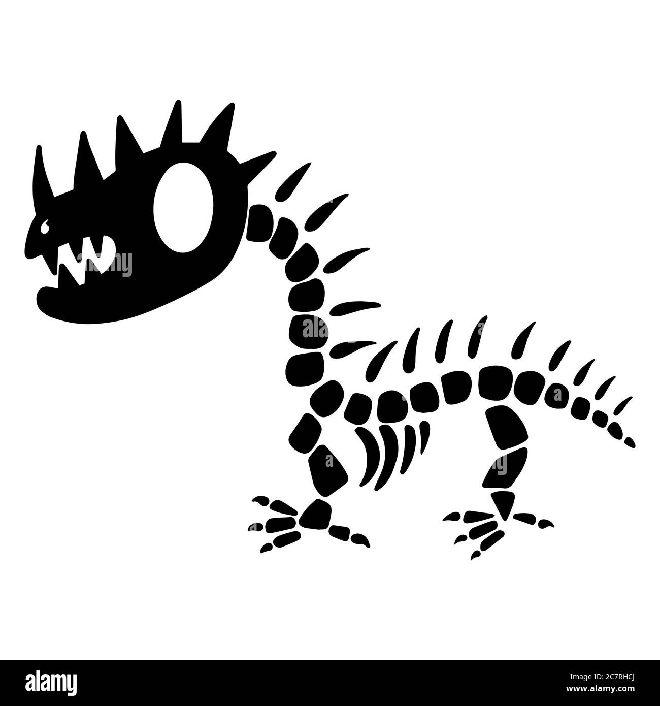 Dinosaurier skelett kopf zeichnung -Fotos und -Bildmaterial in hoher ...