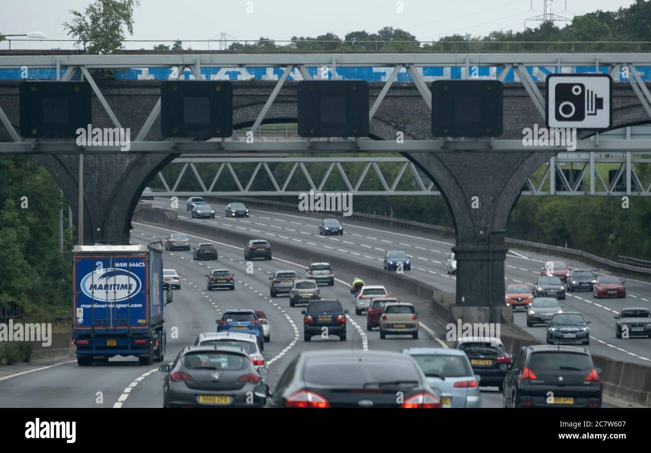 London M25 Orbitalautobahn Stockfotos und -bilder Kaufen - Alamy
