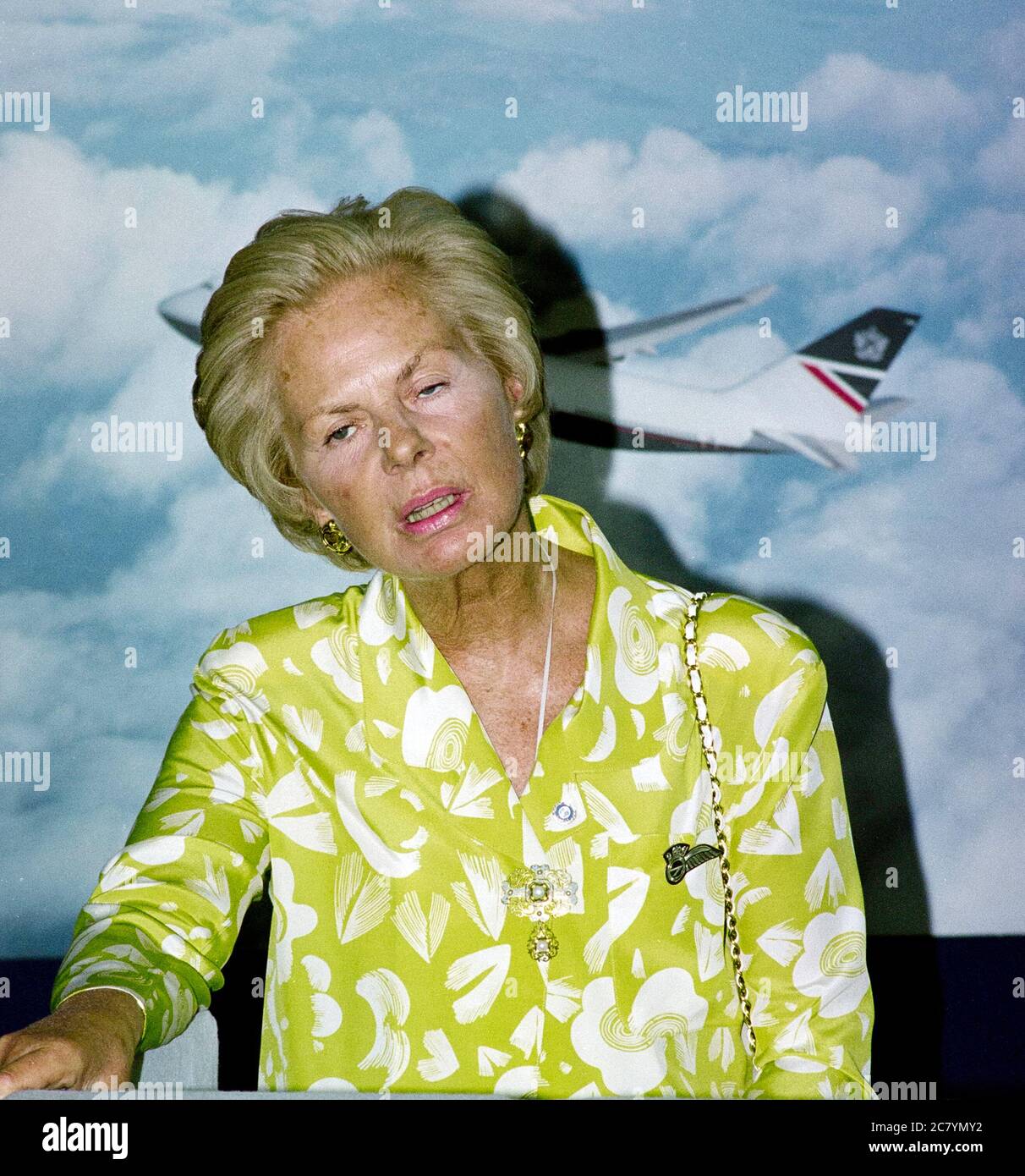 Die Herzogin von Kent bei British Airways hat ihren Hauptsitz, und BA ...