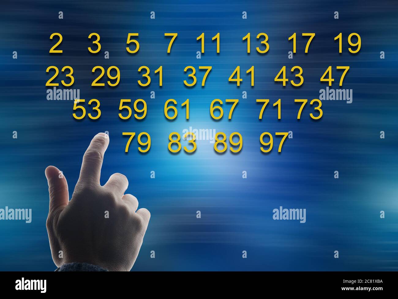 Primzahlen in den ersten 100 -Fotos und -Bildmaterial in hoher ...