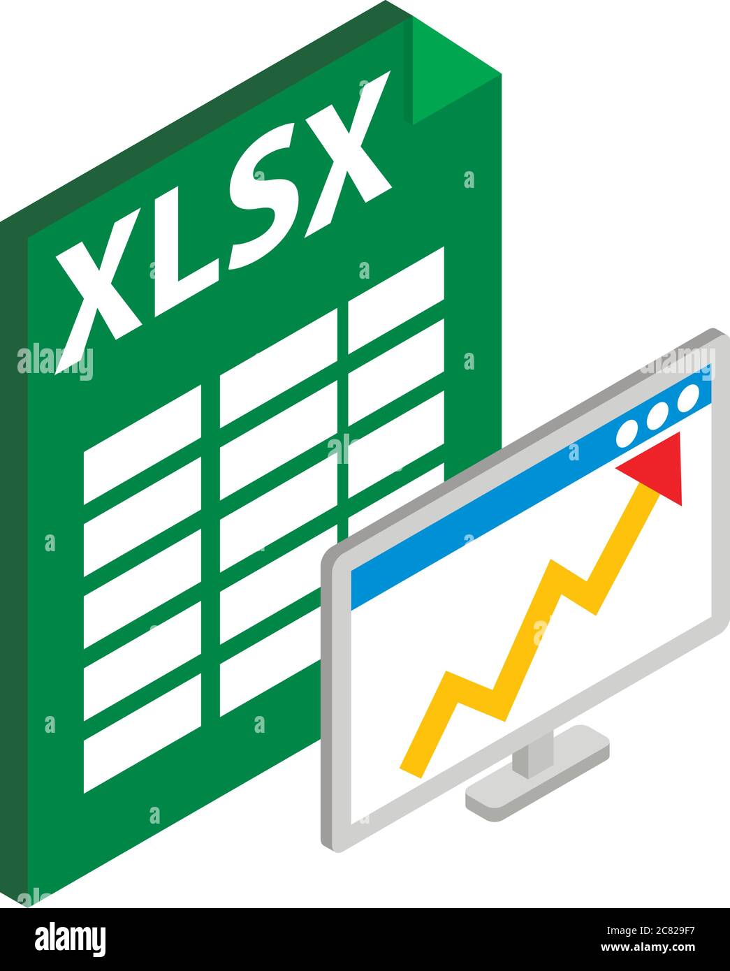 Microsoft excel symbol Stock-Vektorgrafiken kaufen - Alamy
