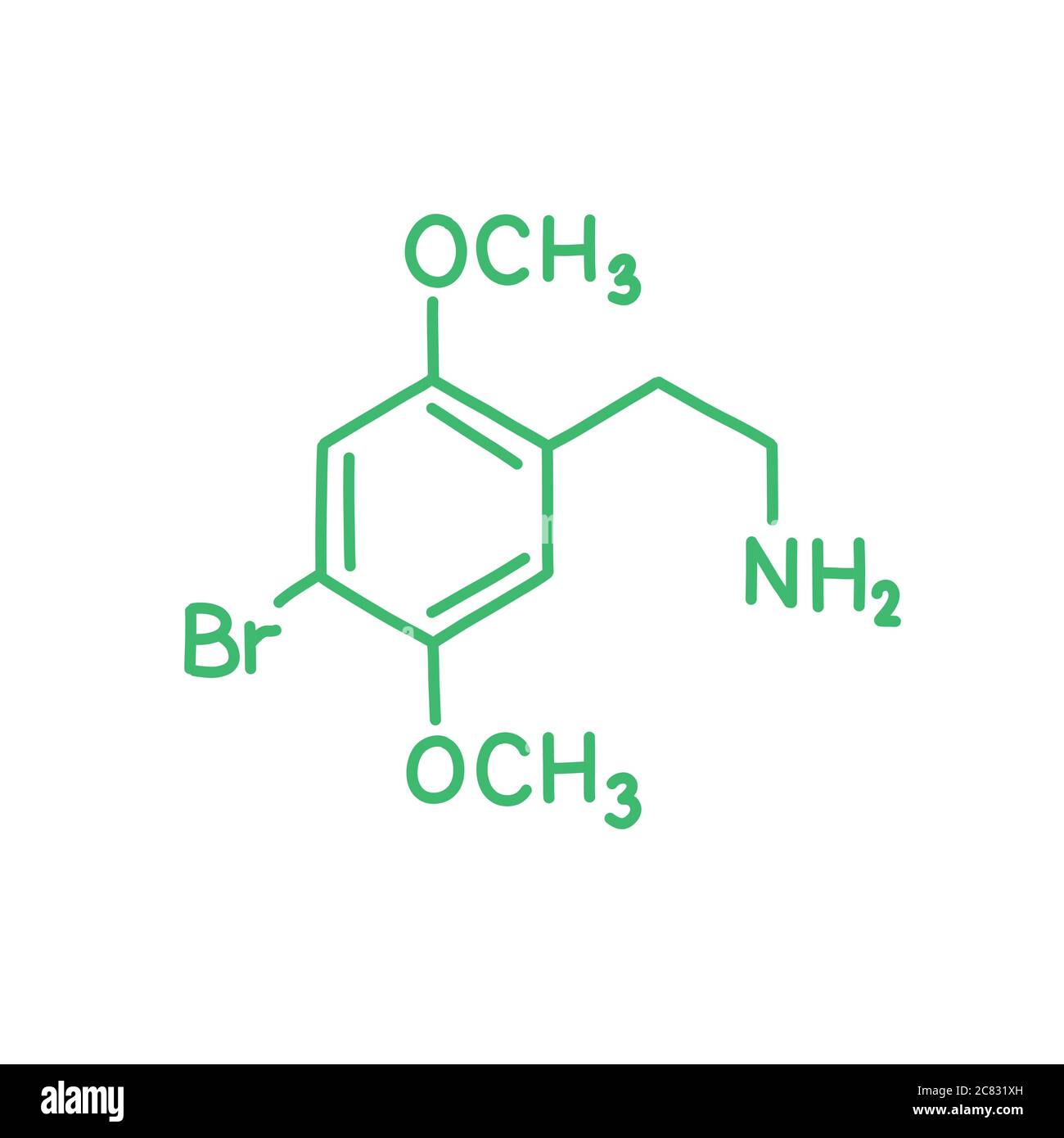 Chemistry chemical formula lsd Stock-Vektorgrafiken kaufen - Alamy