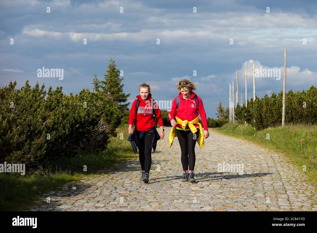 Wandern sie entlang Stockfotos und -bilder Kaufen - Alamy