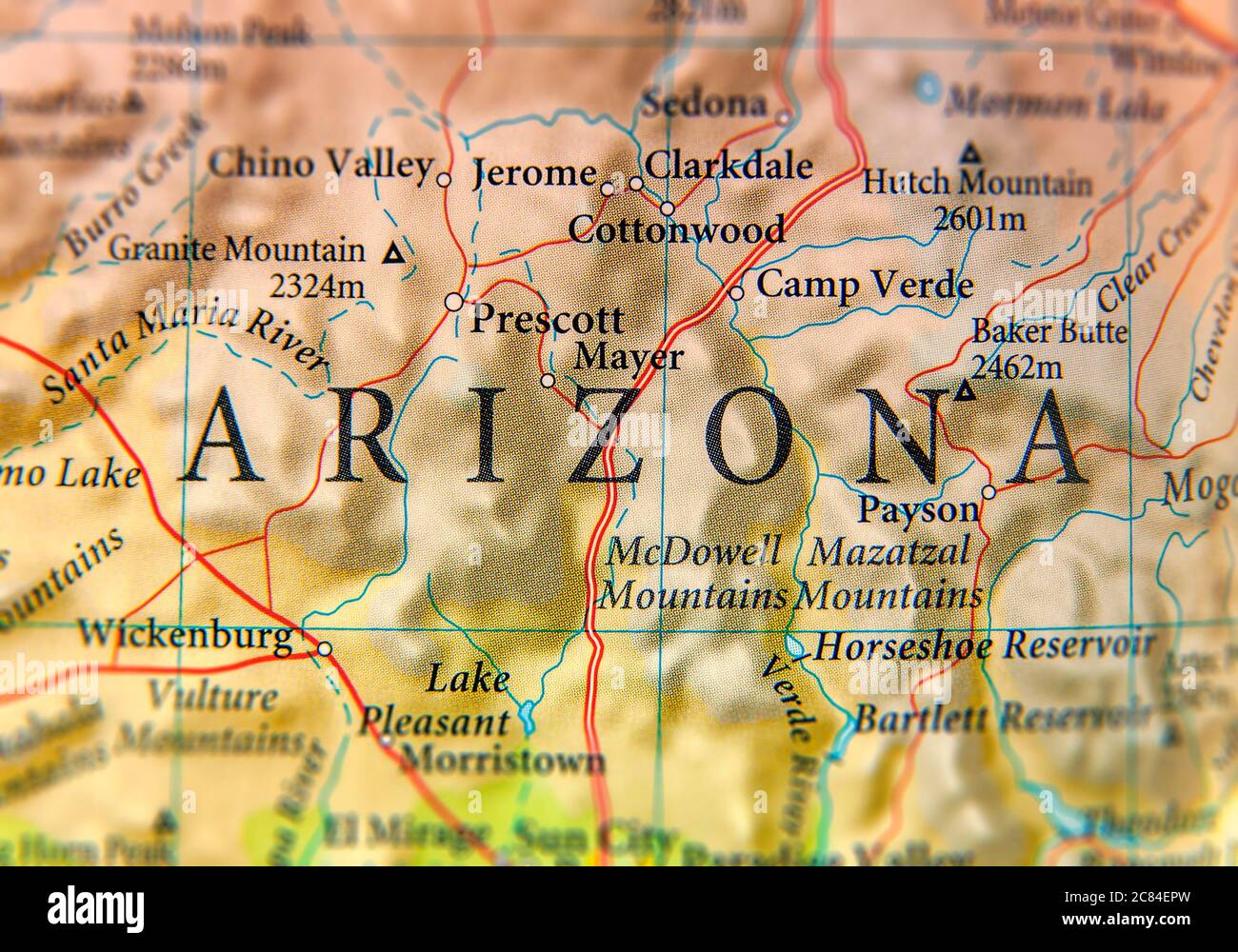 Tucson karte -Fotos und -Bildmaterial in hoher Auflösung – Alamy