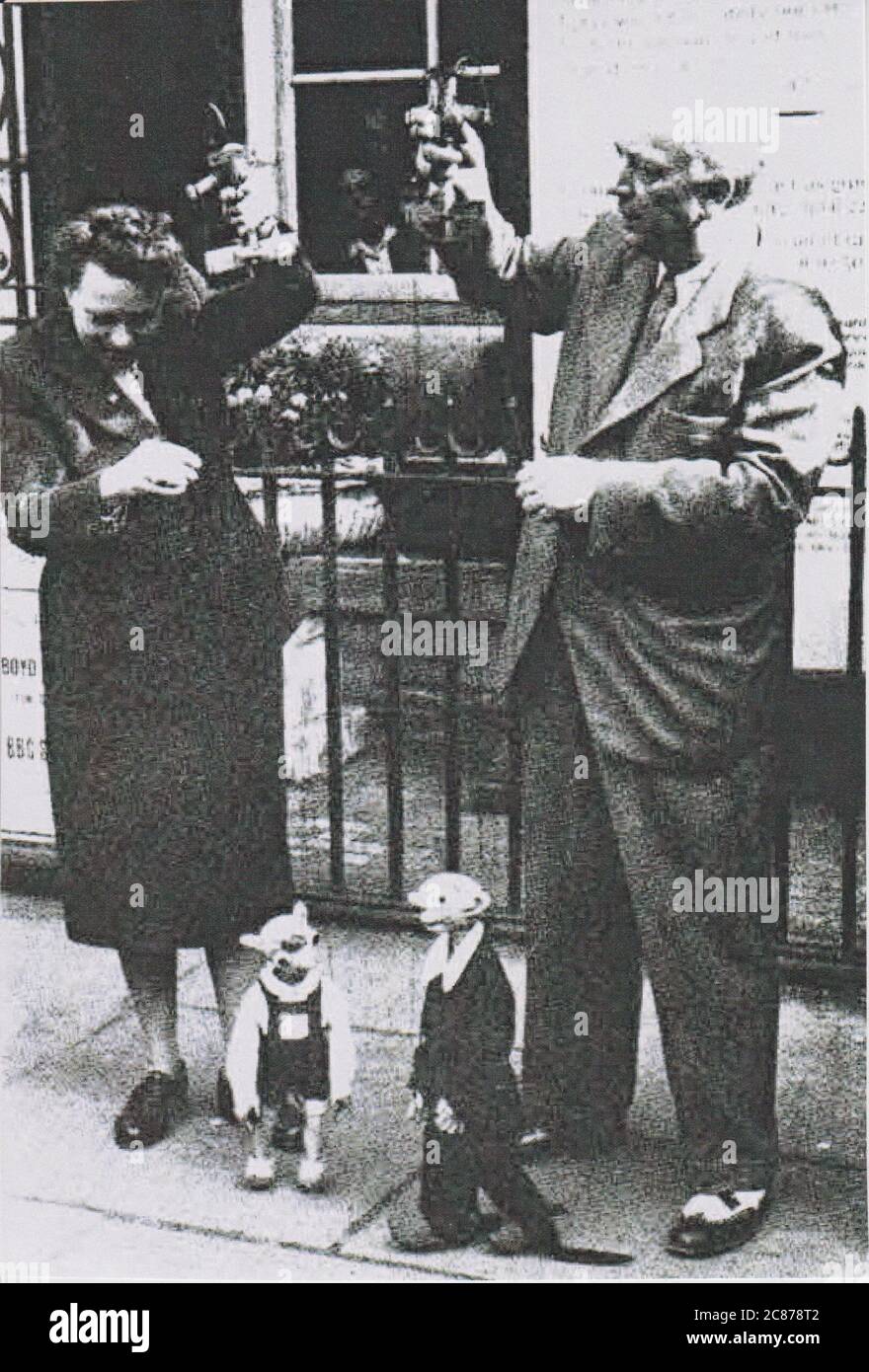 Die Marionettentruppe von Prof. Josef Skupa Stockfotografie - Alamy