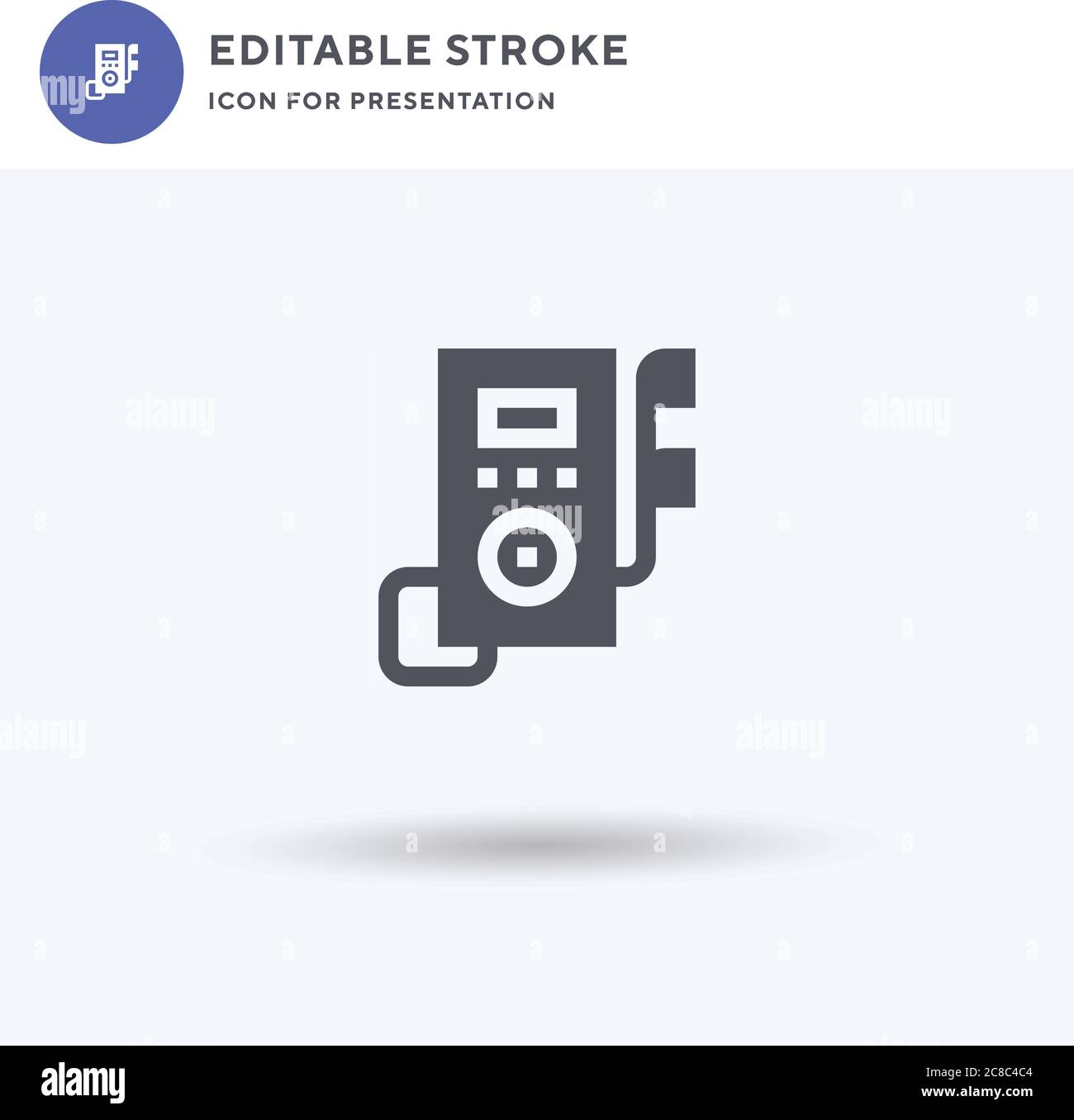 MP-Symbolvektor, gefülltes flaches Schild, solides Piktogramm isoliert ...