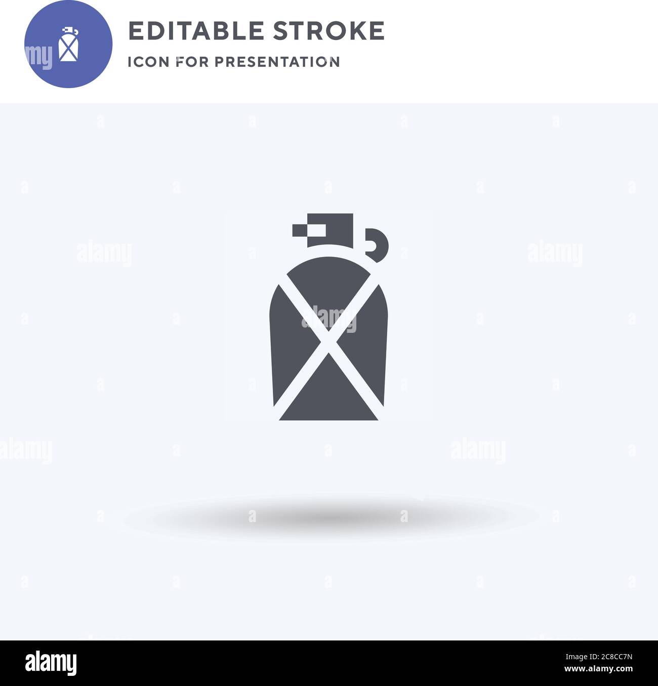 Kantine Icon Vektor, gefülltes flaches Schild, solides Piktogramm ...