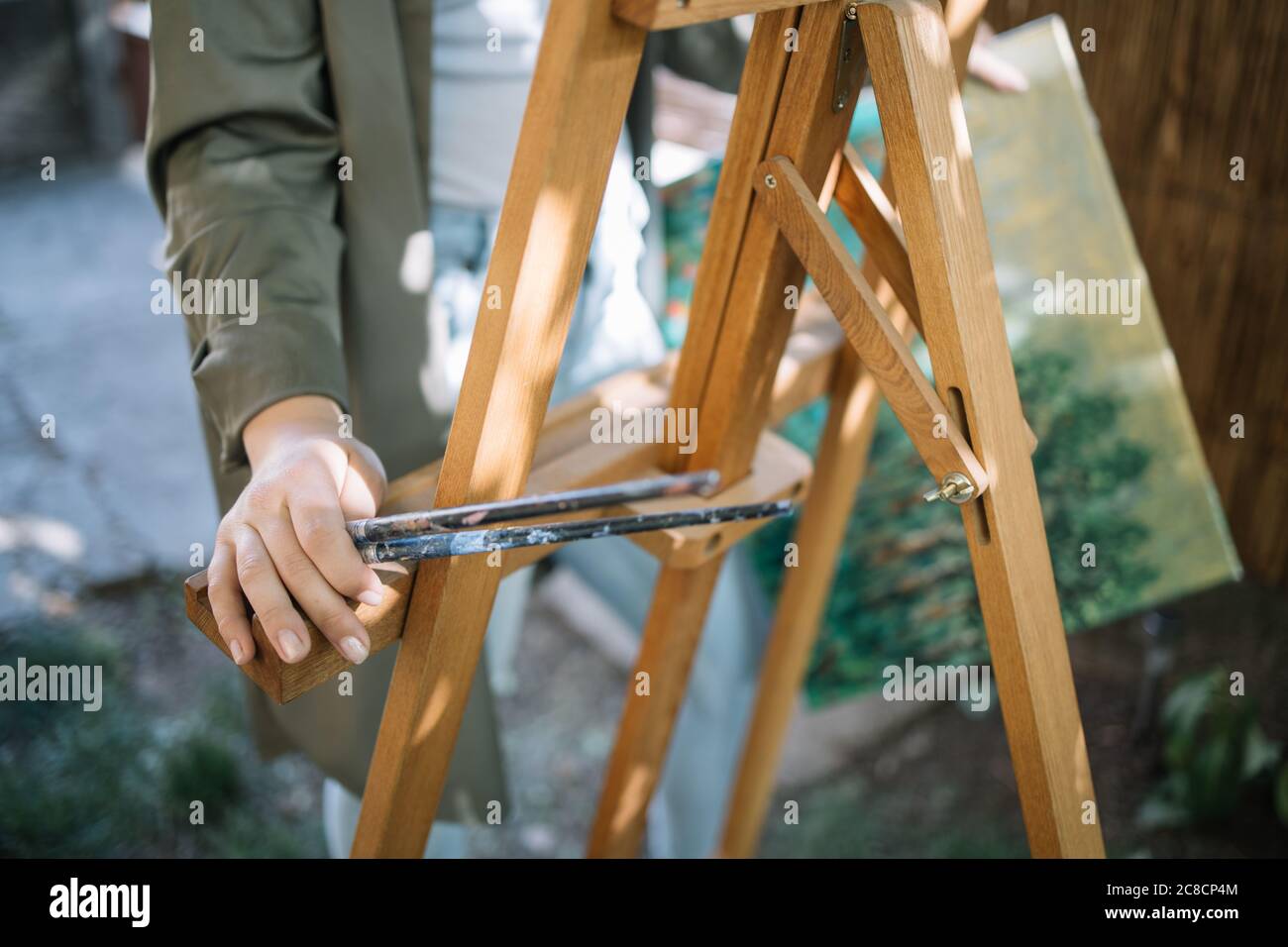 Pinsel Gemalt Stockfotos und -bilder Kaufen - Alamy