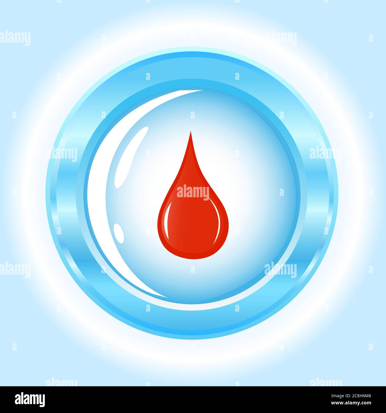 Blutstropfen symbol vektor vektoren -Fotos und -Bildmaterial in hoher ...