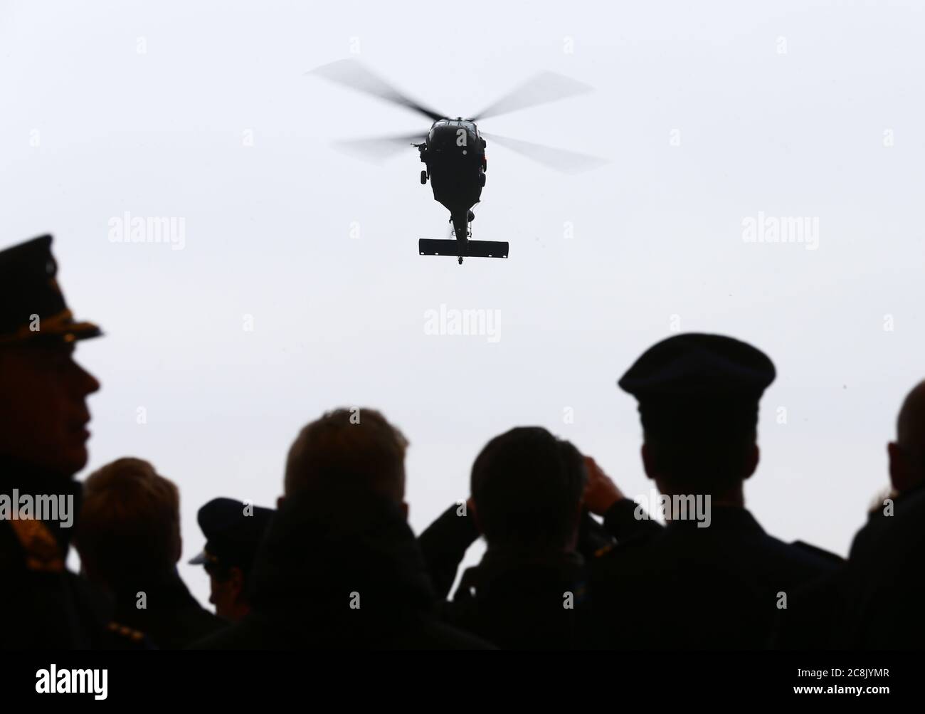 Abschlussfeier Der Schwedischen Luftwaffe Stockfotos und -bilder Kaufen ...