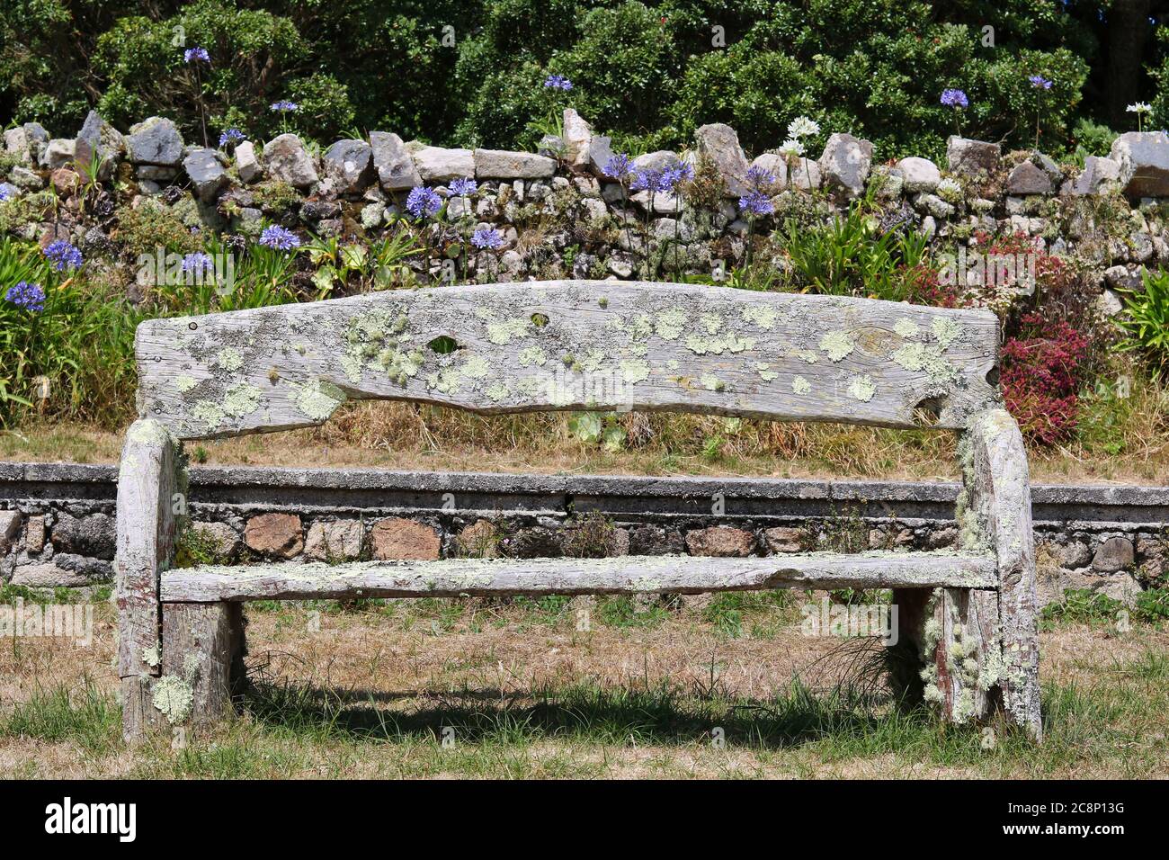 Rosengarten mit bank design -Fotos und -Bildmaterial in hoher Auflösung ...