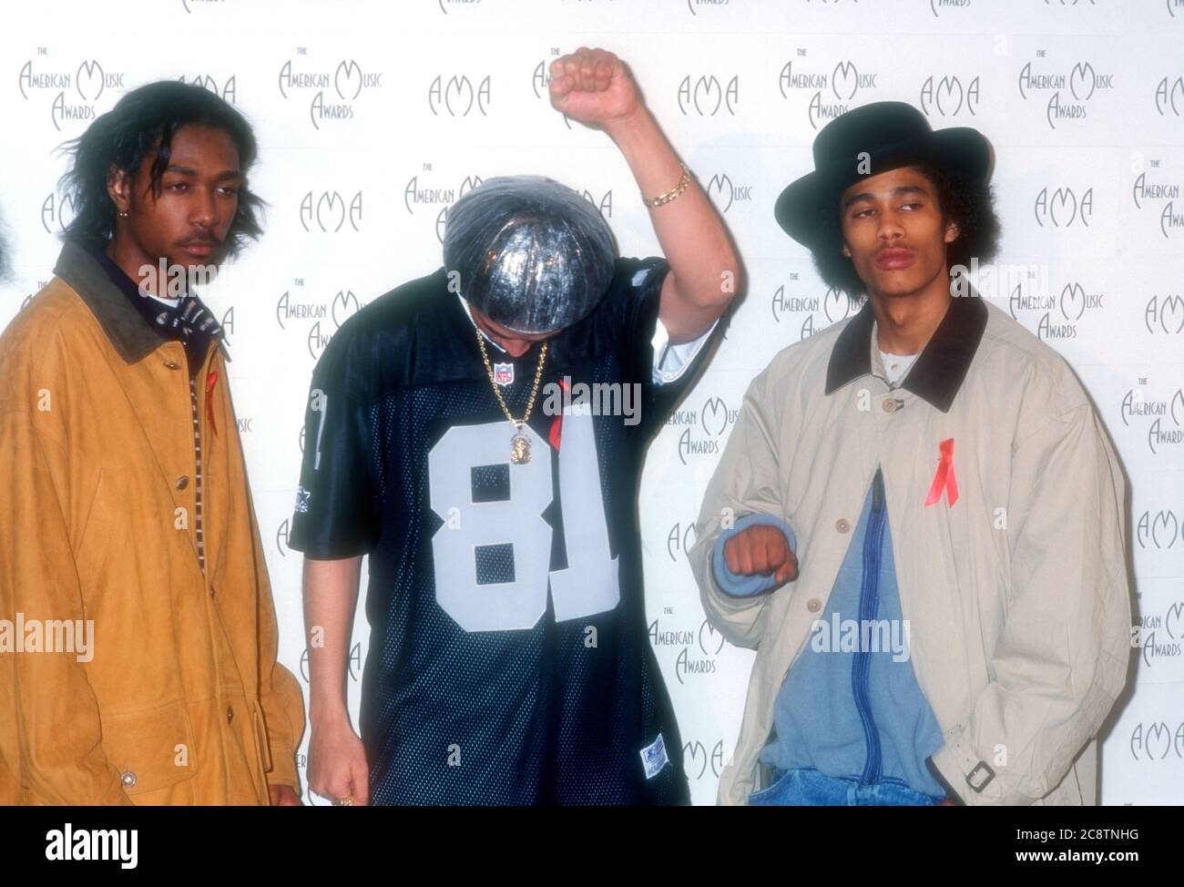 Los Angeles, Kalifornien, USA 29. Januar 1996 (L-R) Rapper Flesh-n-Bone ...
