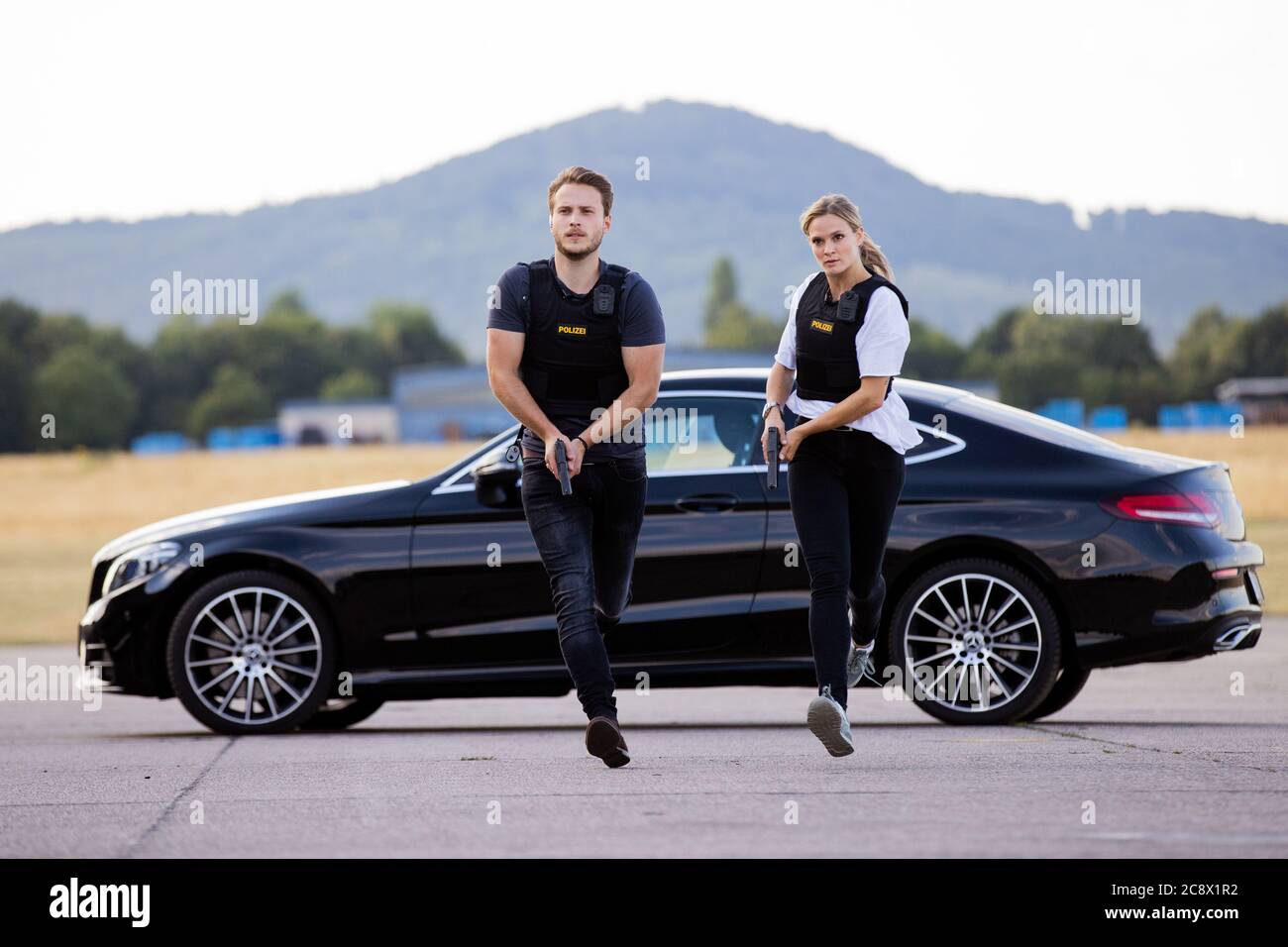 13. Juli 2020, Rheinland-Pfalz, Mendig: EXKLUSIV - die Schauspieler ...