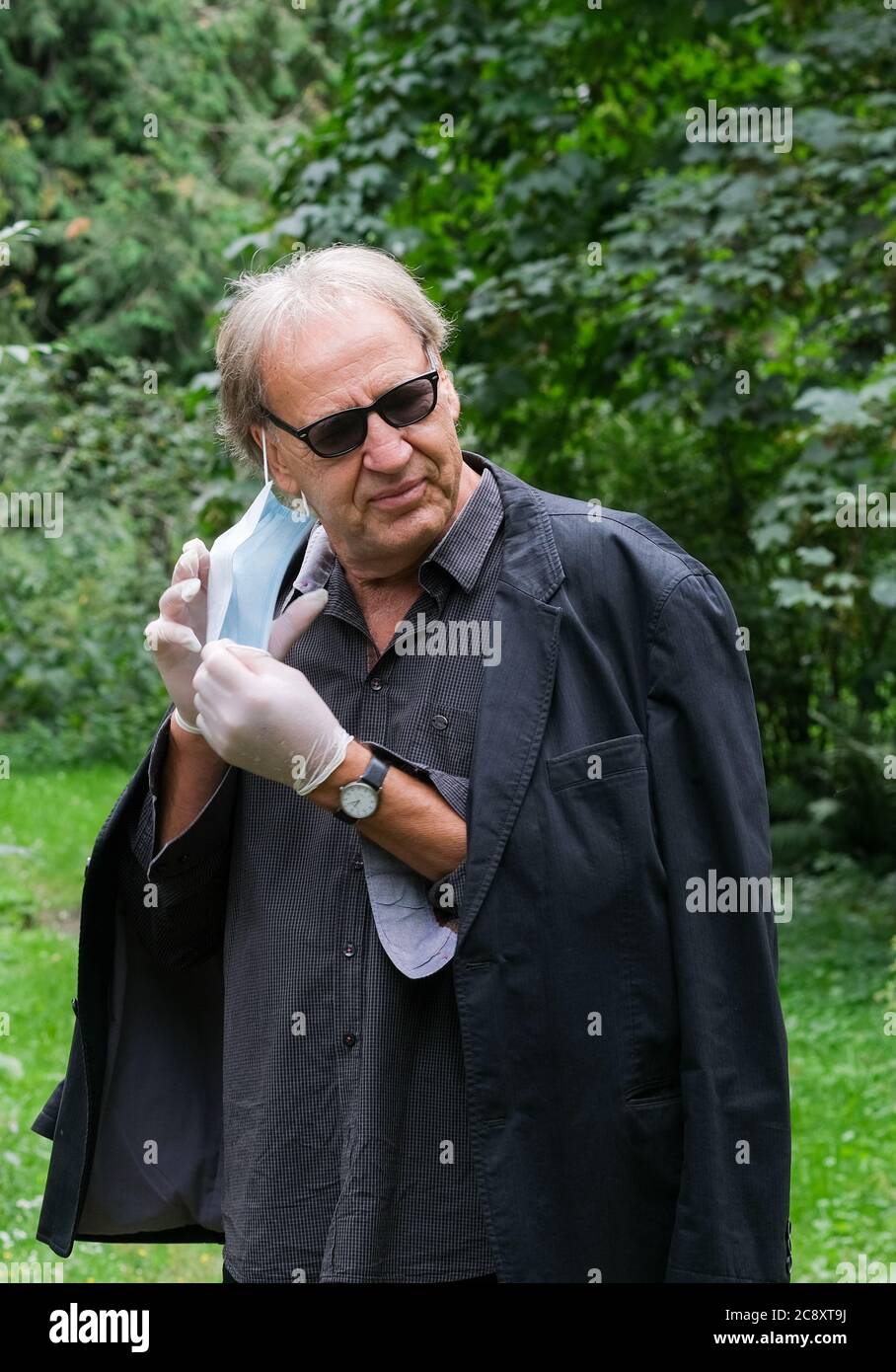 Berlin, Deutschland. Juli 2020. Regisseur Peter Wekwerth bei der ...
