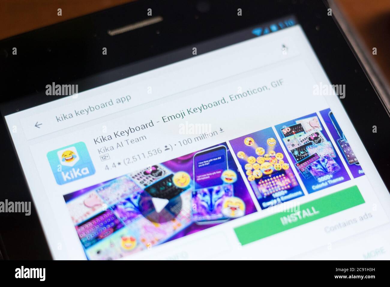 Kika tastatur emoji tastatur -Fotos und -Bildmaterial in hoher ...