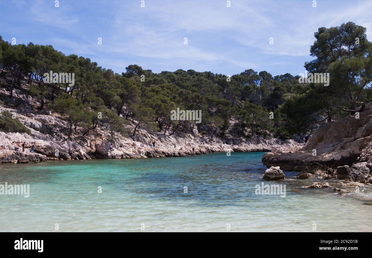 Calanques beach france -Fotos und -Bildmaterial in hoher Auflösung – Alamy