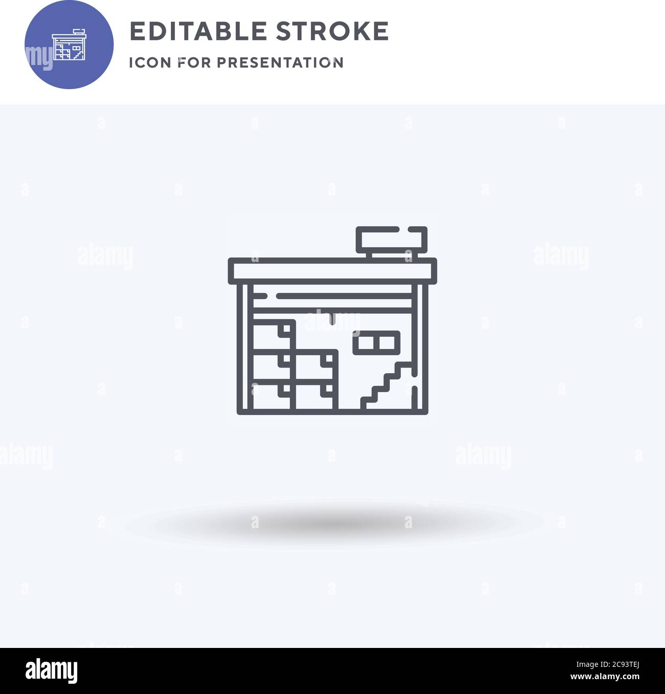 Lager Symbol Vektor, gefüllt flache Zeichen, solide Piktogramm isoliert ...