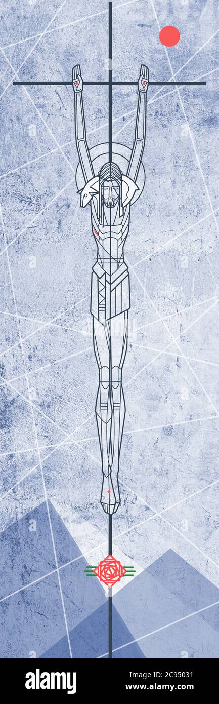 Jesus christus strichzeichnungen -Fotos und -Bildmaterial in hoher Auflösung – Alamy