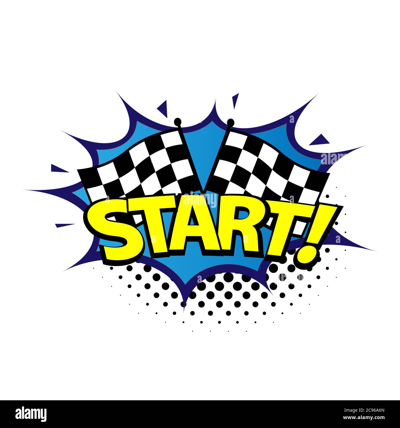 Pop start Stock-Vektorgrafiken kaufen - Alamy