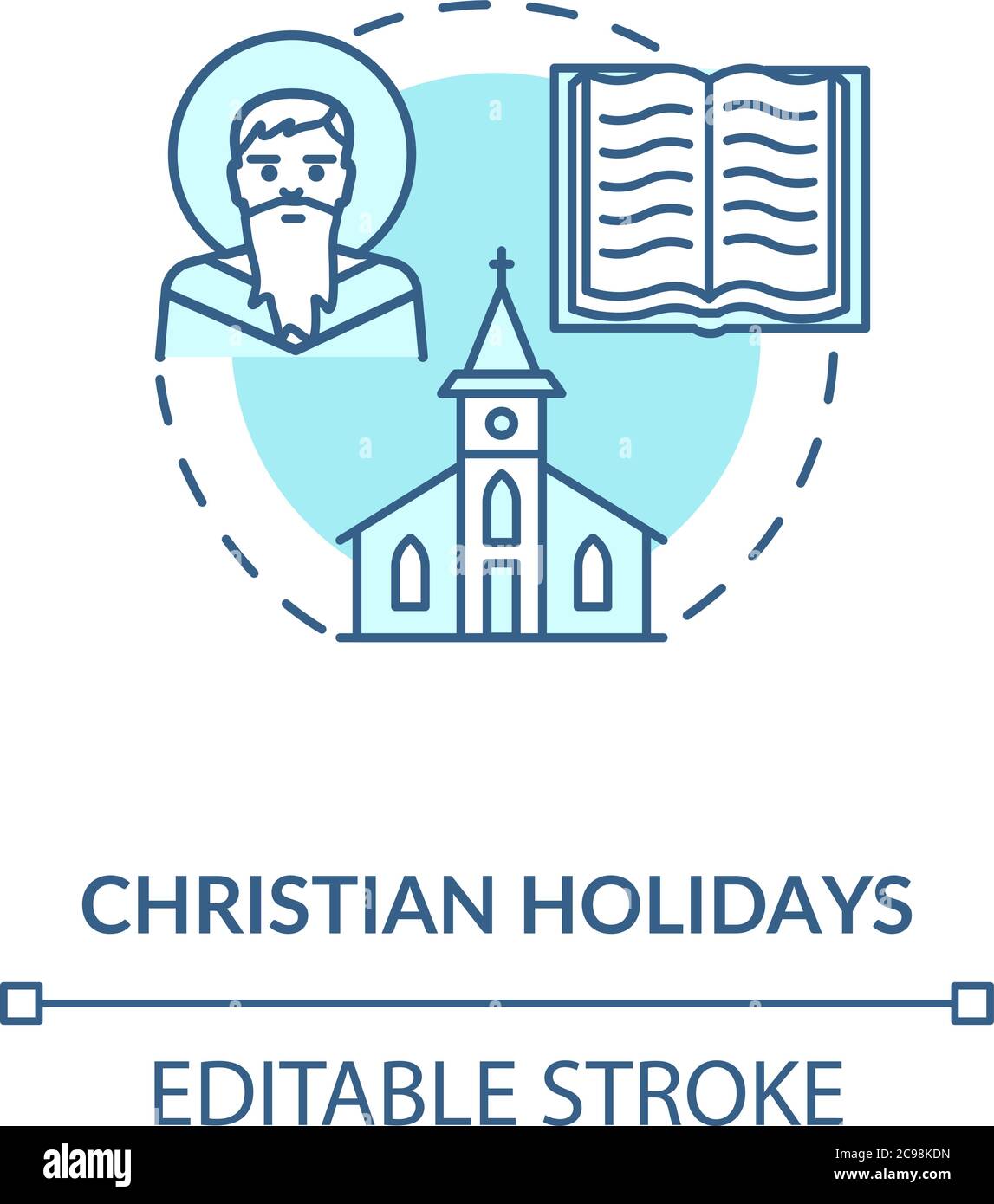 Christliche feste Stock-Vektorgrafiken kaufen - Alamy