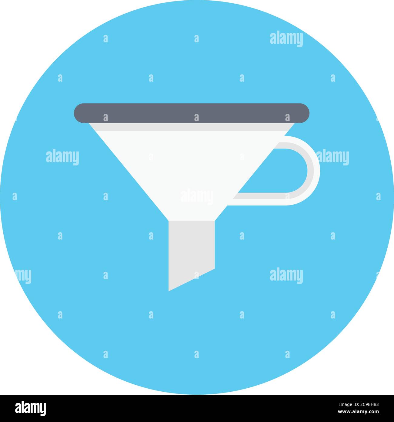 Trichter emblem Stock-Vektorgrafiken kaufen - Alamy