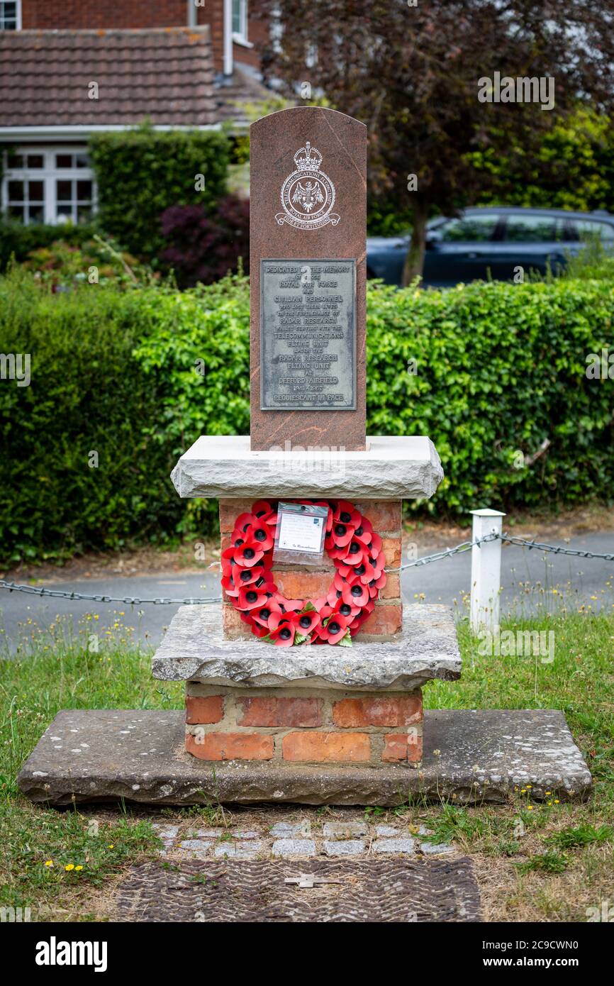 Raf defford denkmal -Fotos und -Bildmaterial in hoher Auflösung – Alamy