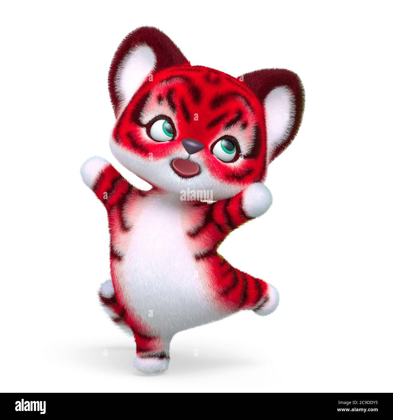 Tiger comic Ausgeschnittene Stockfotos und -bilder - Alamy