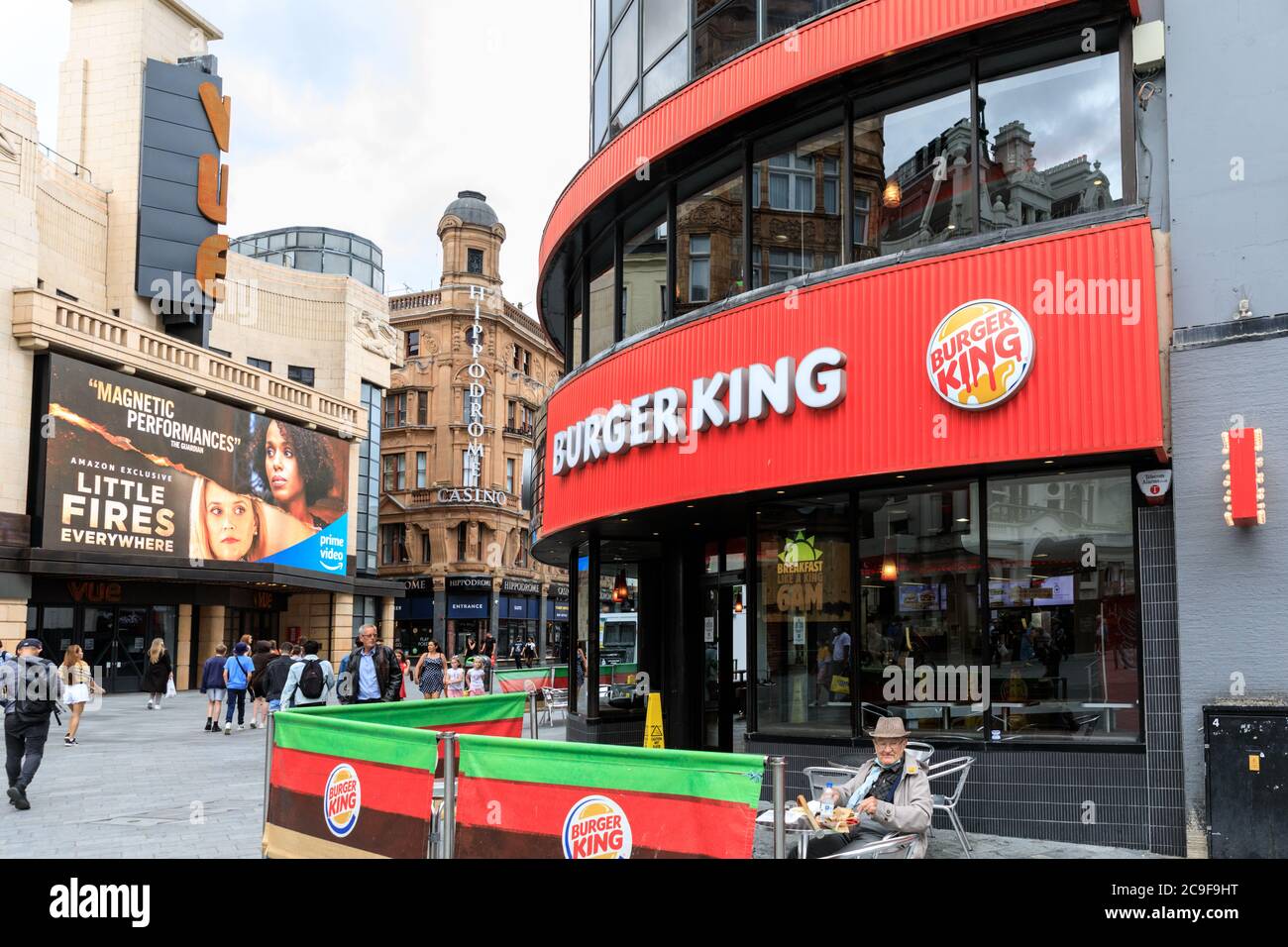 Burger king leicester square london -Fotos und -Bildmaterial in hoher ...