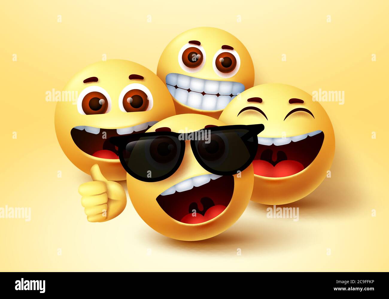 Smiley emoticon facial expression happy -Fotos und -Bildmaterial in ...