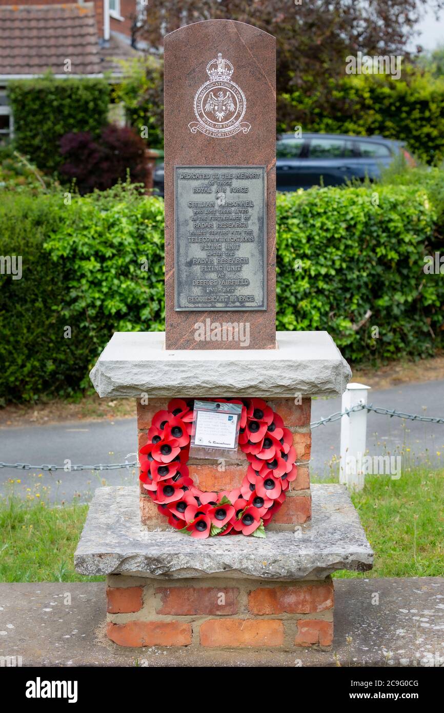 Raf defford denkmal -Fotos und -Bildmaterial in hoher Auflösung – Alamy