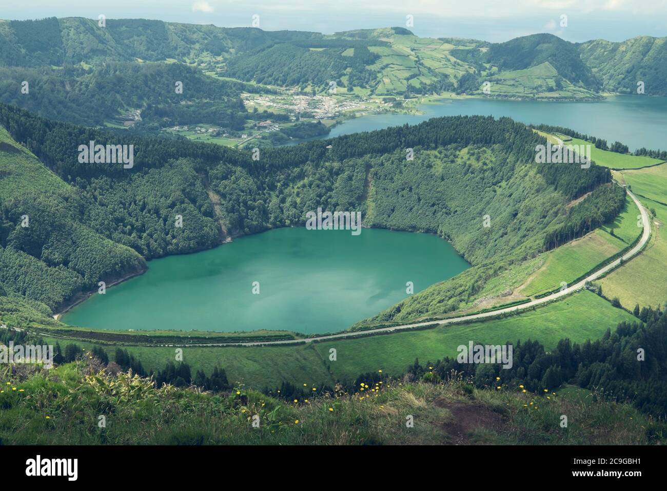 Azores Sete Cidades Stockfotos und -bilder Kaufen - Alamy