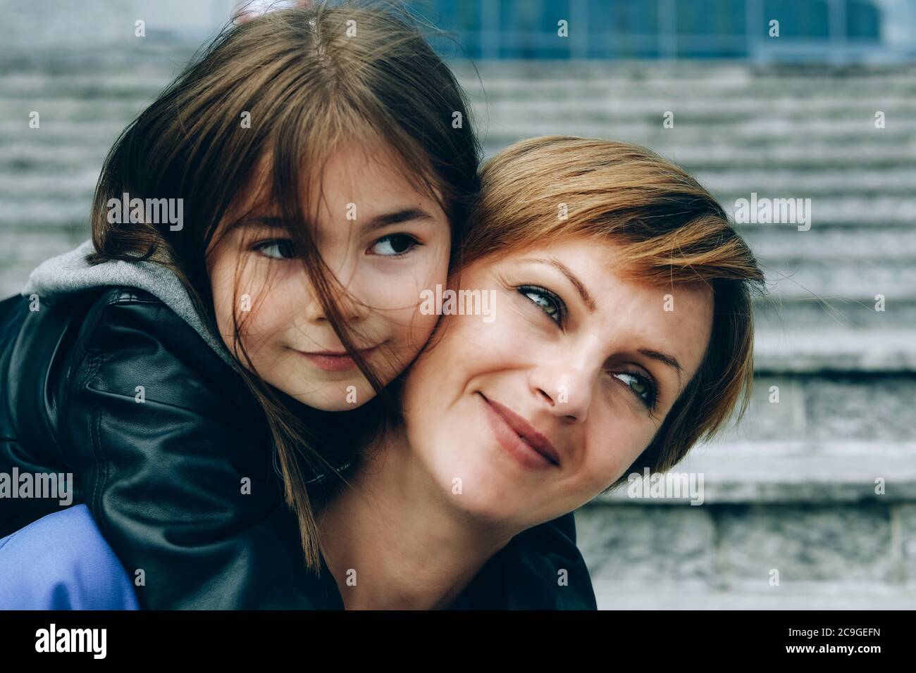 Bei Alleinerziehender Mutter Stockfotos und -bilder Kaufen - Alamy